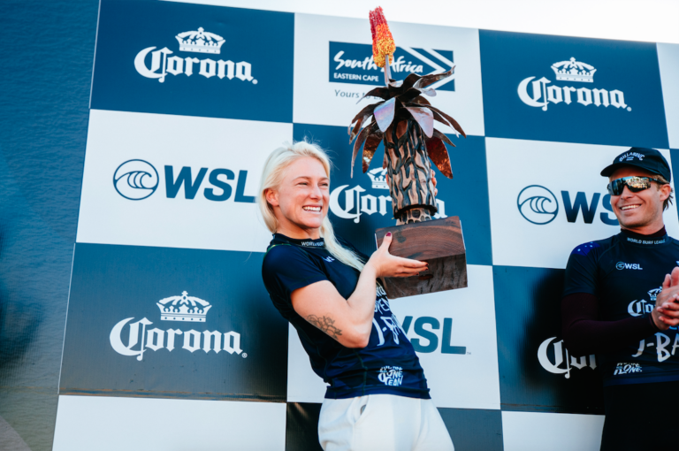 Tatiana Weston-Webb vence etapa de Jeffreys Bay na WSL